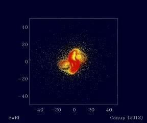 New model reconciles the Moon's Earth-like composition with the giant ...