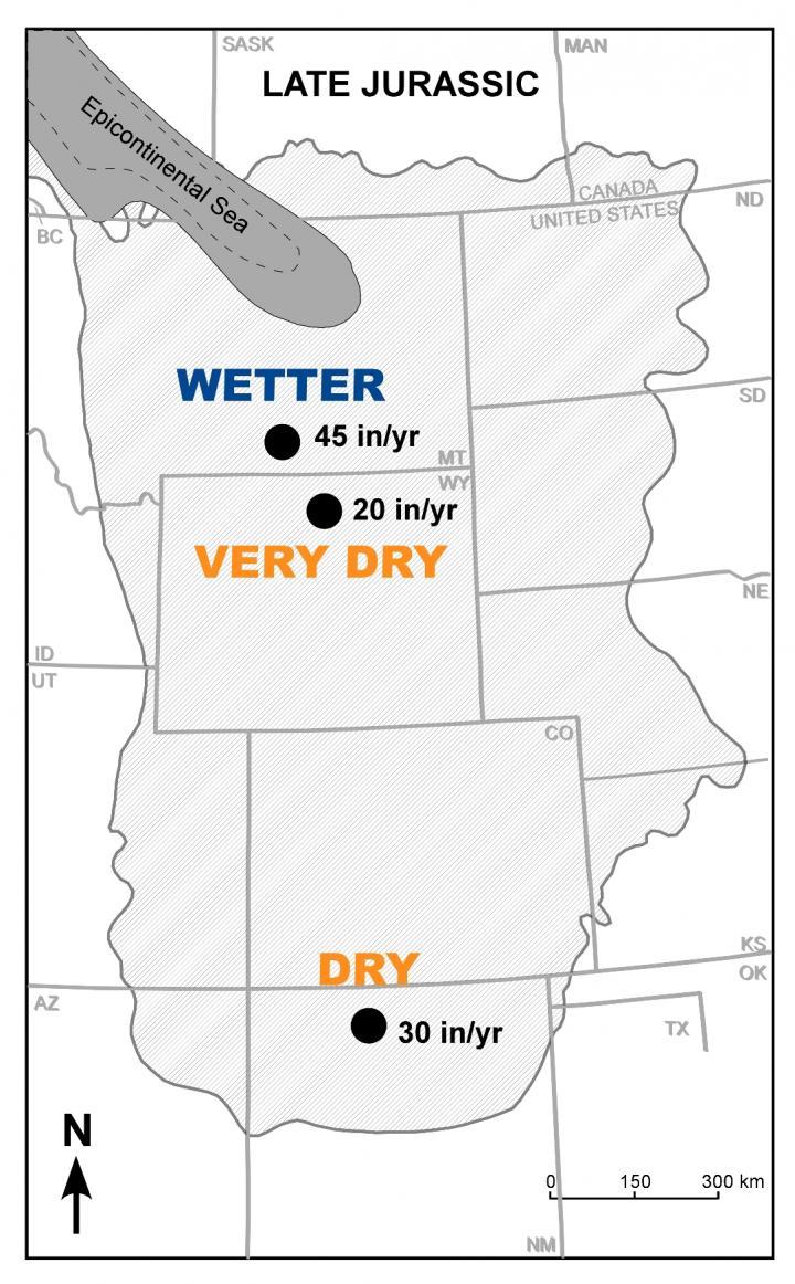 Jurassic climate of large swath of western US was more complex than ...
